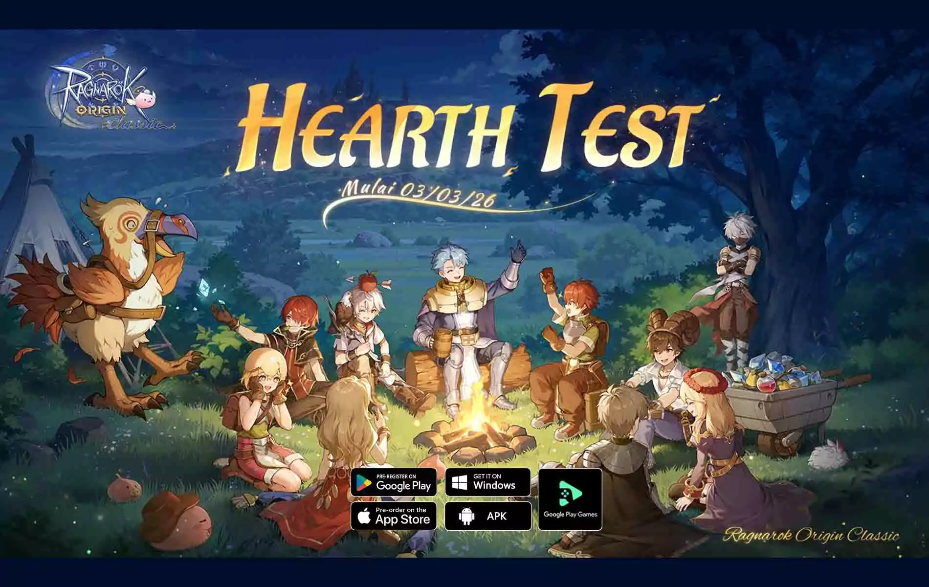 Pendaftaran CBT Ragnarok Origin Classic (Hearth Test) Dibuka, Mulai 3 ...
